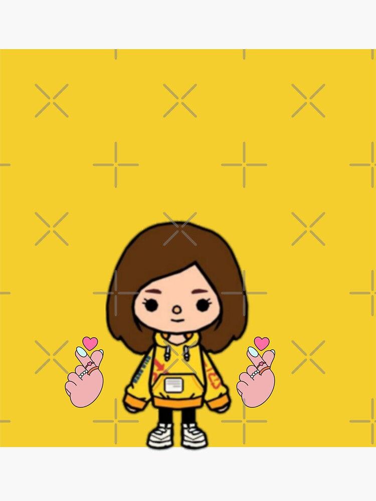 "Toca boca " Sticker for Sale by Kids-zin | Redbubble