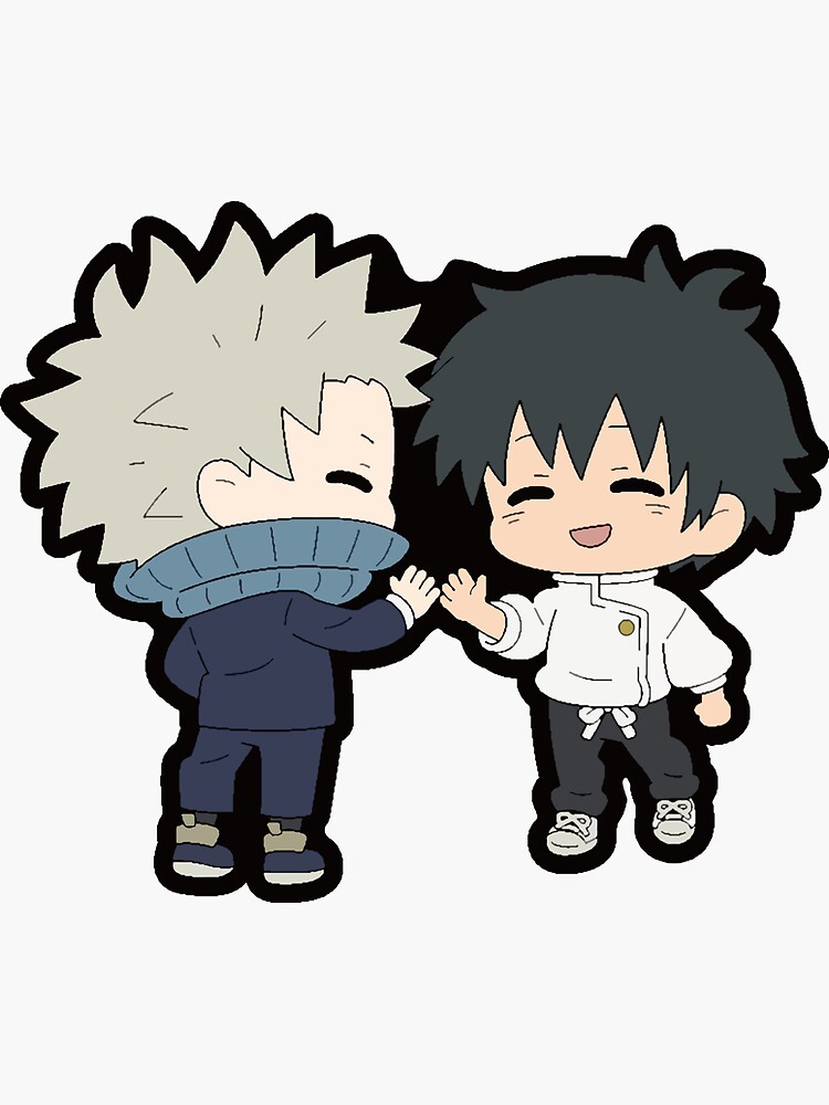 Pegatina «Chibi yuta okkotsu e inumaki toge jujutsu kaisen 0 película ...