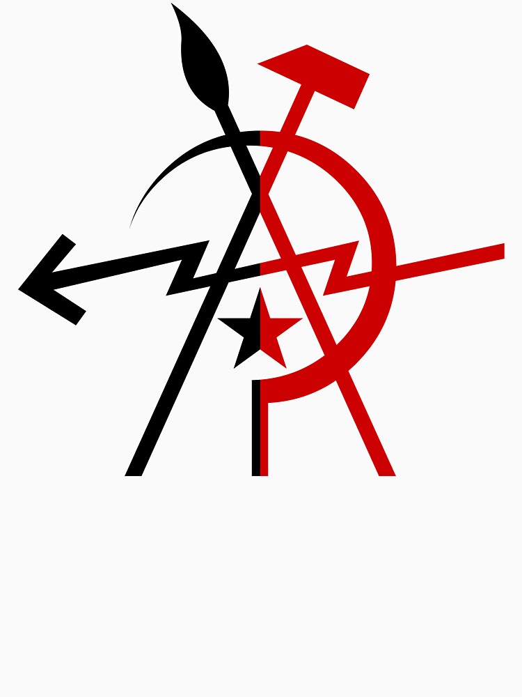 "Leftist Unity - Anarchy and Communism" T-shirt for Sale by entroparian ...