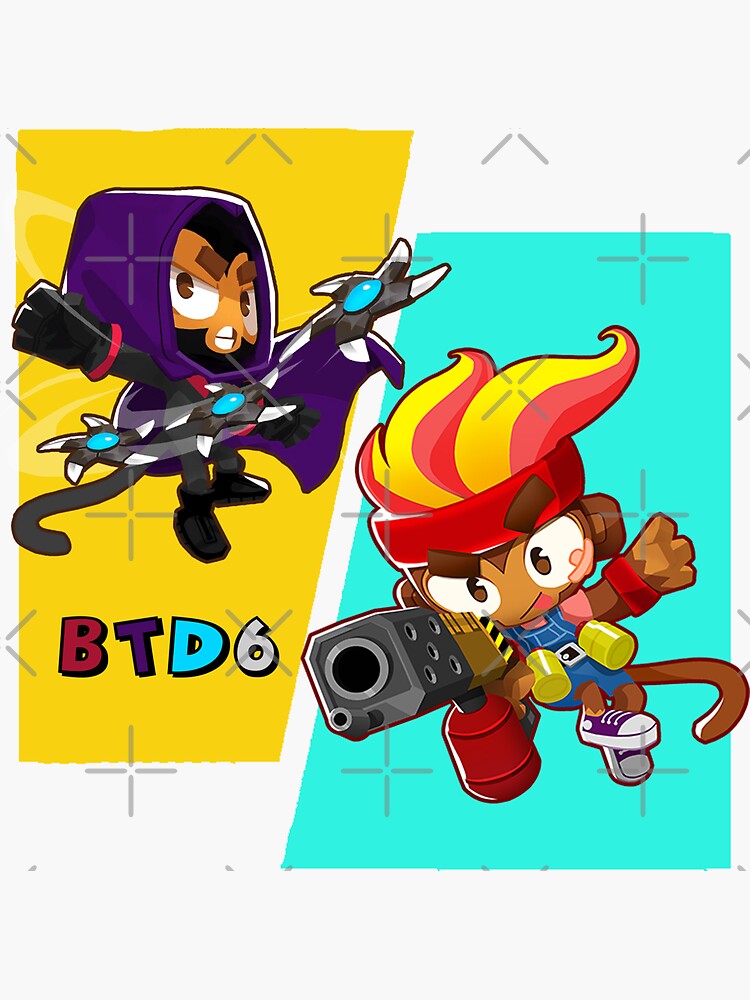 "BLOONS BTD6" Sticker for Sale by Louisa-Johnson | Redbubble