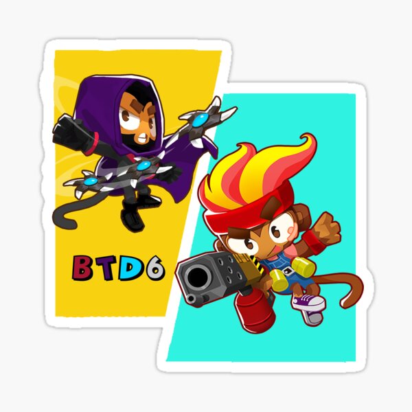 "BLOONS BTD6" Sticker for Sale by Louisa-Johnson | Redbubble