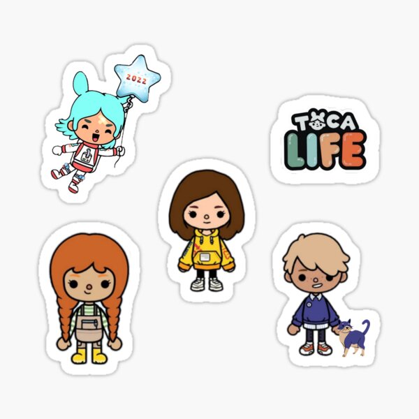 "Copy of Toca boca " Sticker by Kids-zin | Redbubble