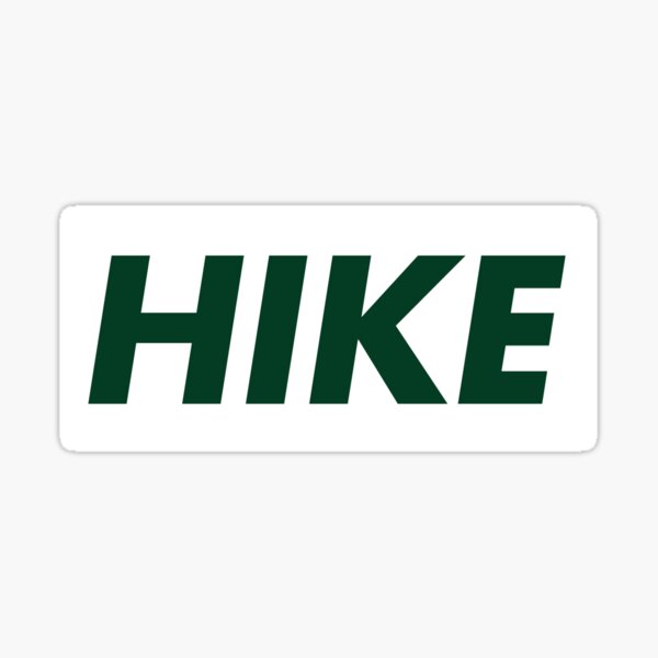 "Hike" Sticker by bigirlenny | Redbubble