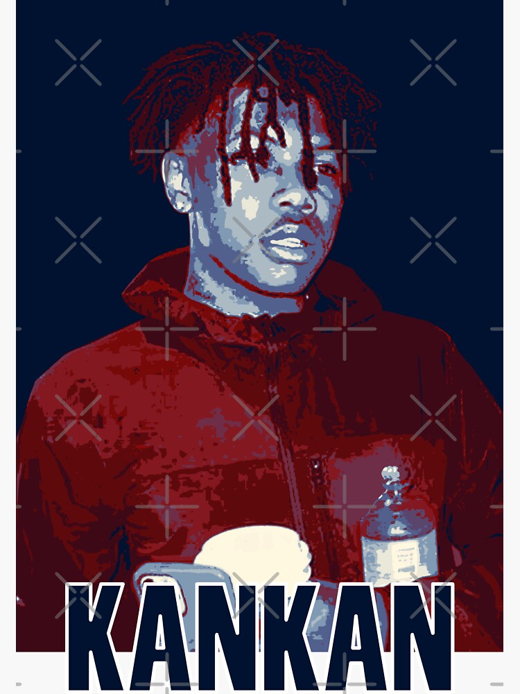 Pegatina «Copia de Kankan Rr | Kankán | Kankan rr | Retrato Kankan» de ...