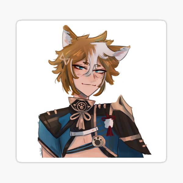 "Gorou" Sticker by shallotart | Redbubble