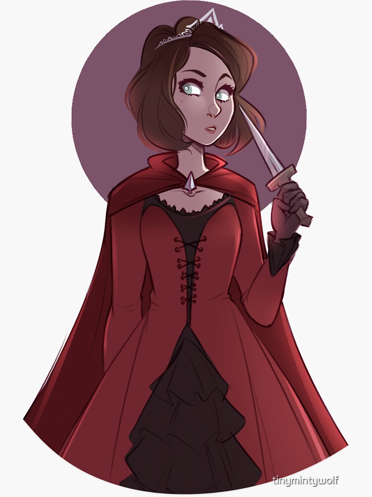 "Thea Queen" Sticker for Sale by tinymintywolf | Redbubble