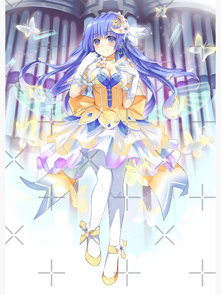 "Izayoi Miku Date A Live Artwork" Poster for Sale by freddiecatt ...