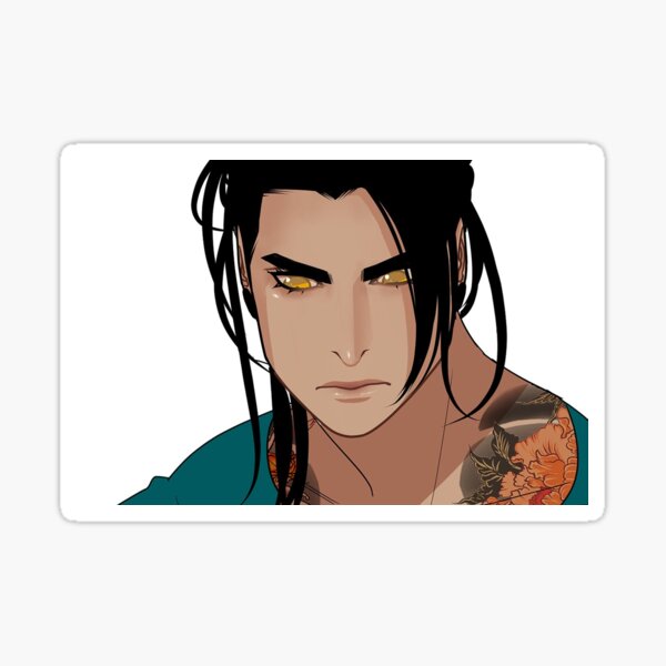 "Ep 95 Tora" Sticker by lilydusk | Redbubble