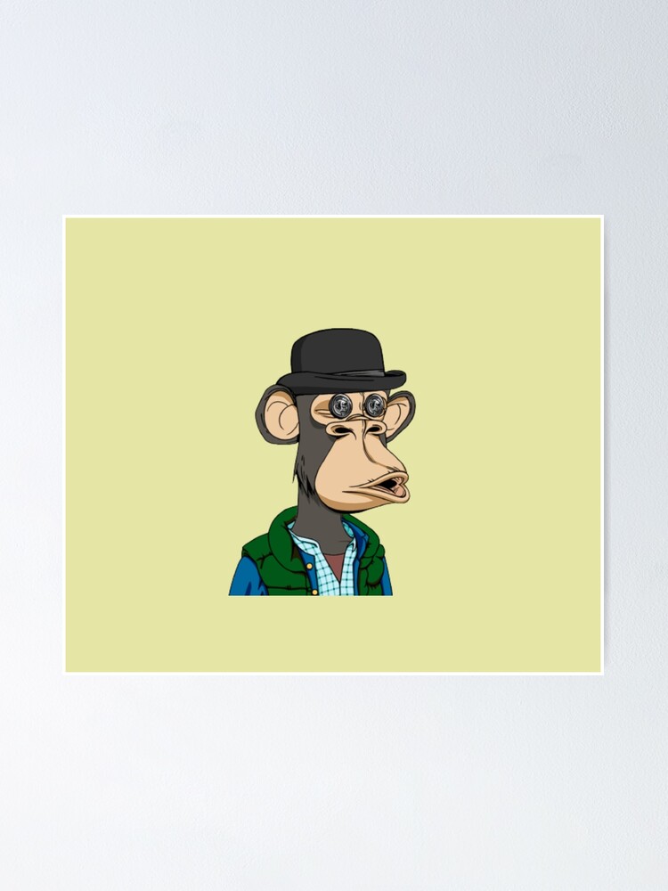 "bowler monkey " Poster by kheam77 | Redbubble