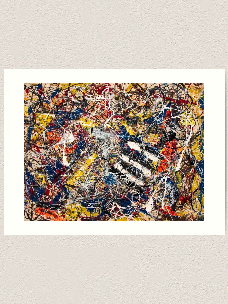 "Number 17A | Jackson Pollock | " Art Print by ArtShapeShift | Redbubble