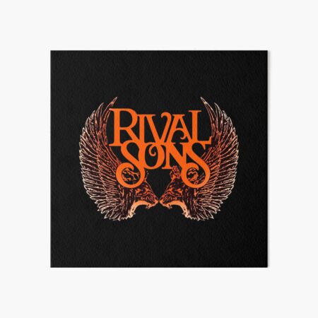 "Rival sons band rock metal best logo" Art Board Print by reddenj49 ...