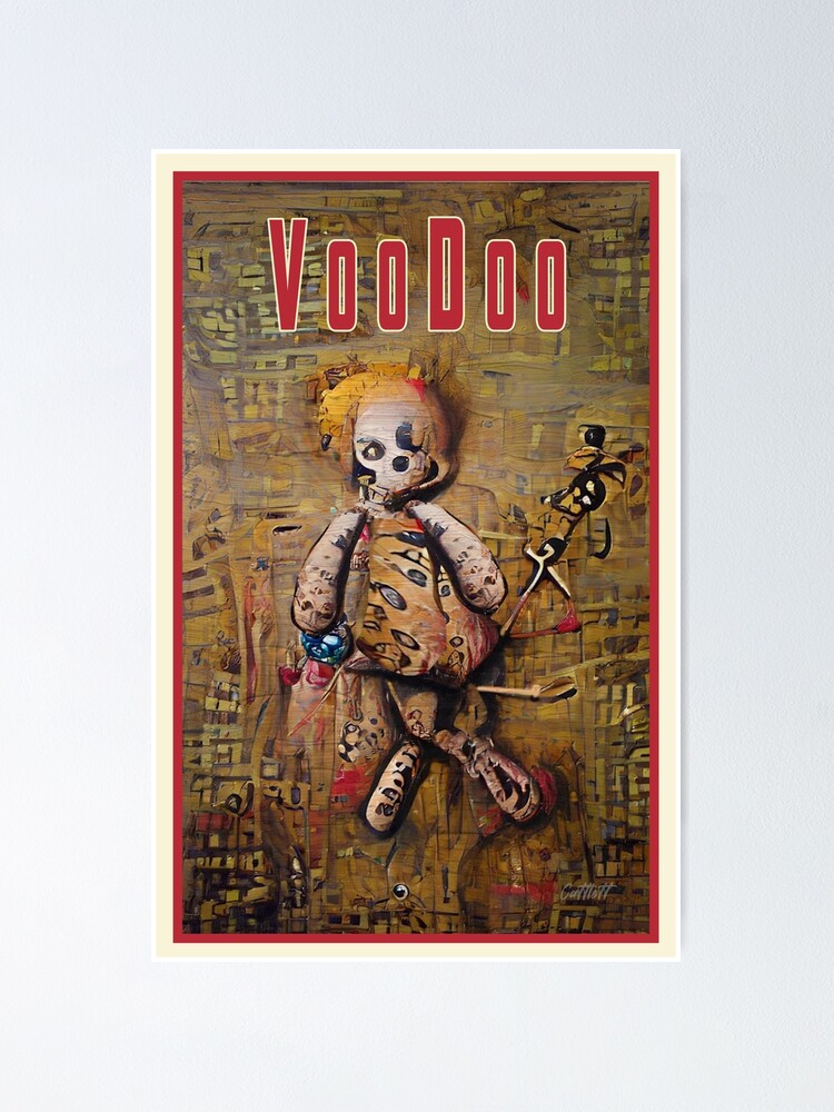 "Voodoo Doll" Poster for Sale by CattlettArt | Redbubble