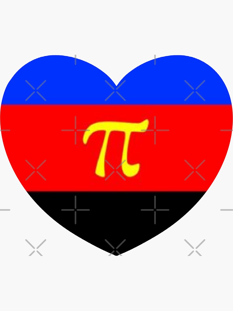 "Polyamorous Pride Flag" Sticker by newjkrowling | Redbubble
