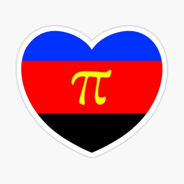 "Polyamorous Pride Flag" Sticker by newjkrowling | Redbubble