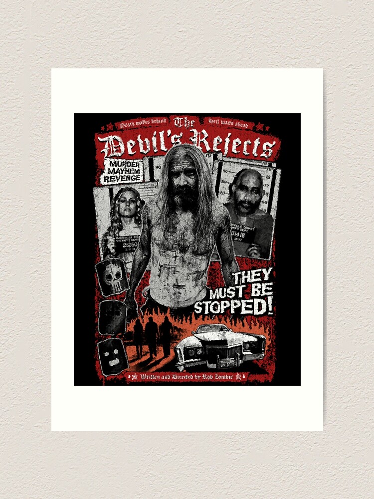 "The Devil's Rejects " Art Print for Sale by tlinh226 | Redbubble
