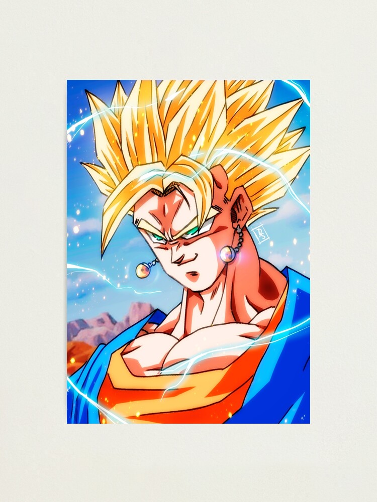 "Super Vegito Dragon Ball Z" Photographic Print for Sale by ...
