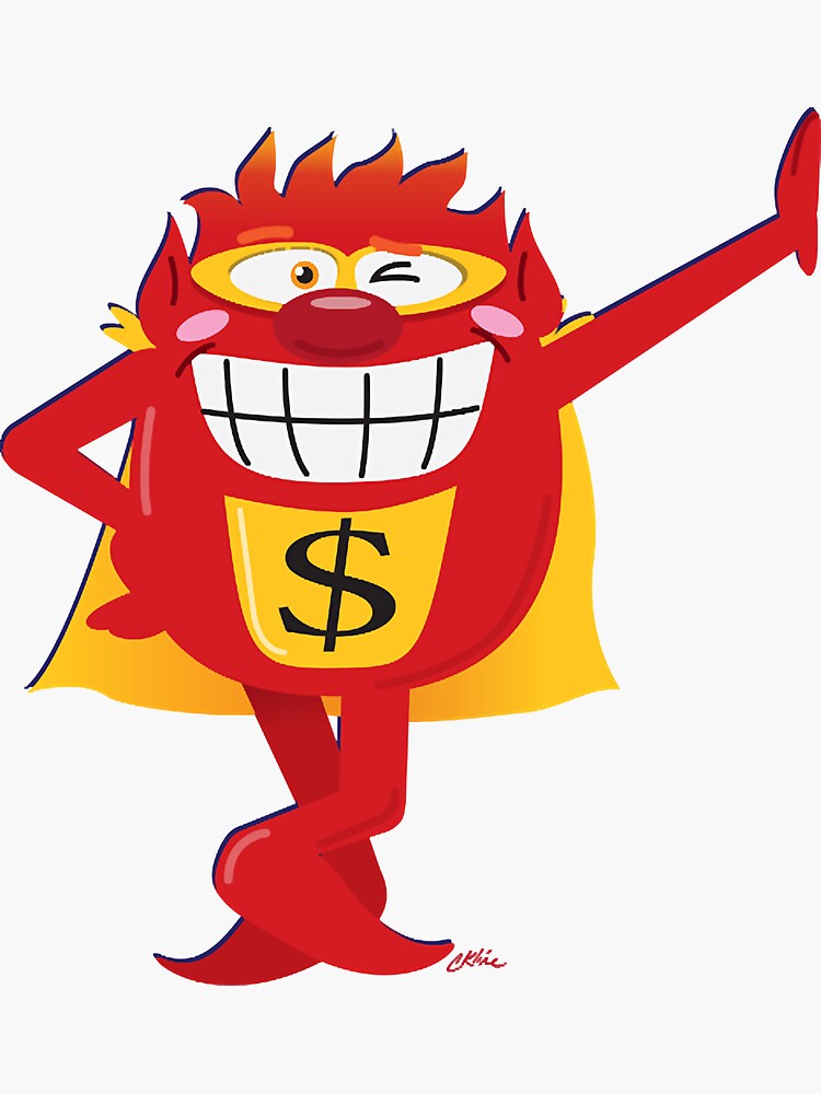 "The Whammy " Sticker for Sale by tlinh226 | Redbubble