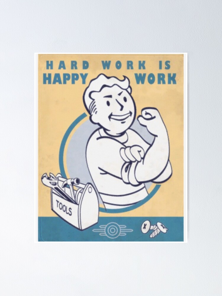 "Vault Poster | Fallout Inspired | Wall Art Home Decor | HECKINFAROUT ...