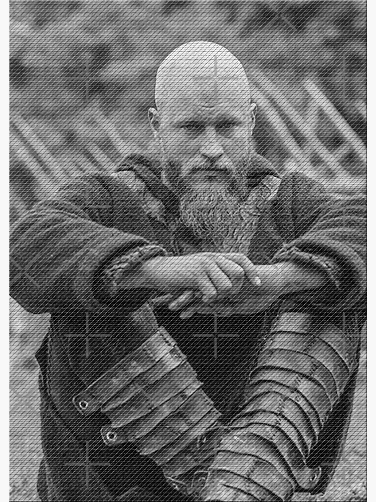 "Ragnar Lothbrok " Sticker by Riska23 | Redbubble