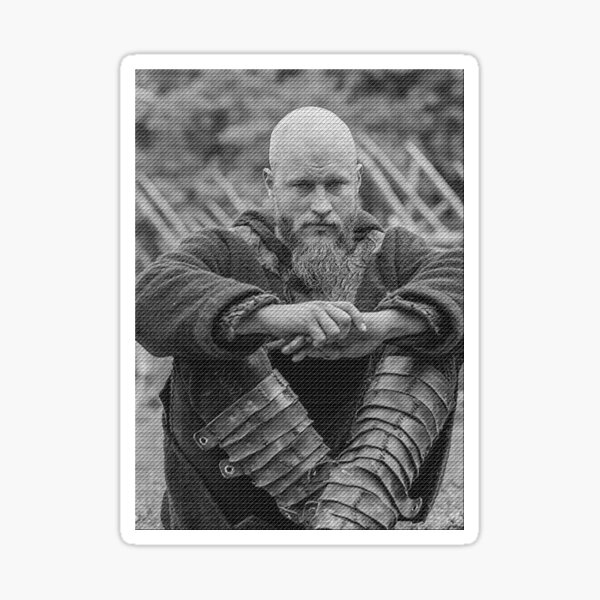 "Ragnar Lothbrok " Sticker by Riska23 | Redbubble