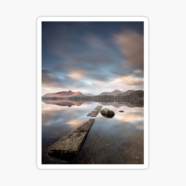 "First Light Cat Bells" Sticker for Sale by PhilBuckle | Redbubble