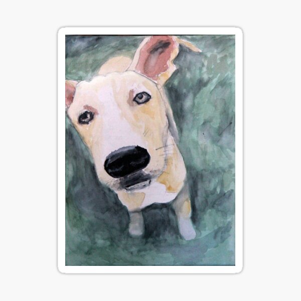 "Perro " Sticker for Sale by Browning | Redbubble