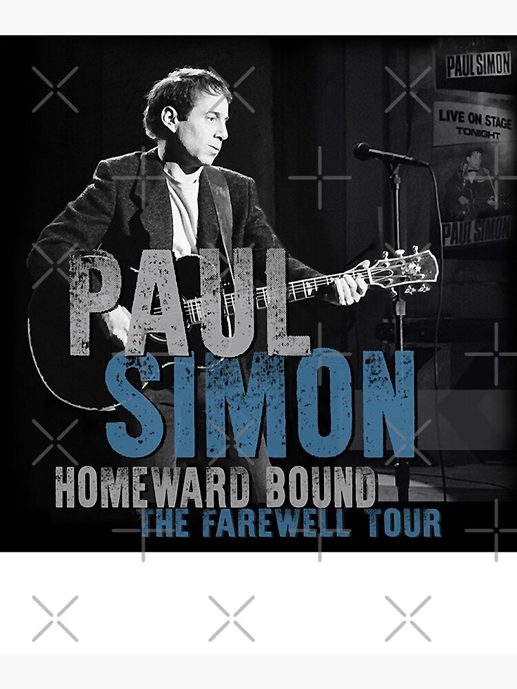 "Music Vintage Retro Paul Simon Farewell Tour Music Band Love You Fans ...
