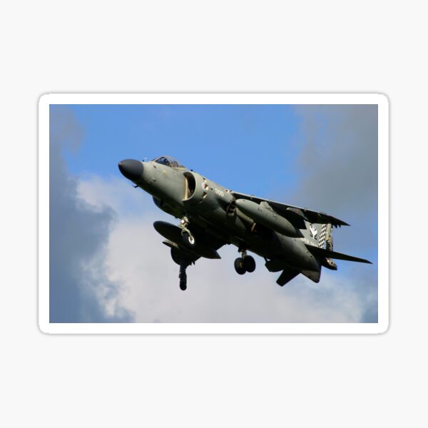 "Harrier Jump Jet " Sticker for Sale by SWEEPER | Redbubble