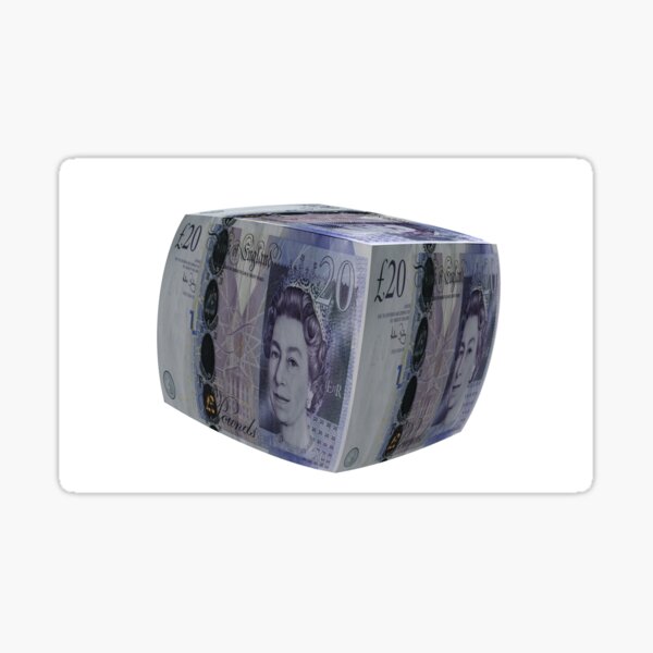 "Pounds moneybox" Sticker for Sale by stuwdamdorp | Redbubble