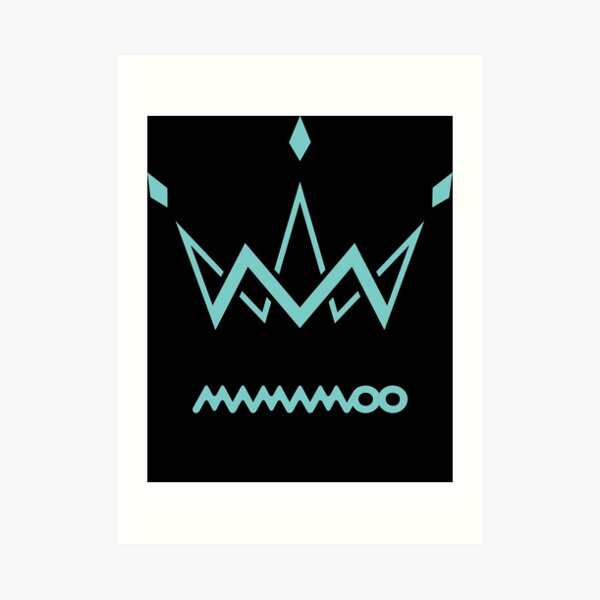 "MAMAMOO Crown logo" Art Print for Sale by dmariocarlee | Redbubble