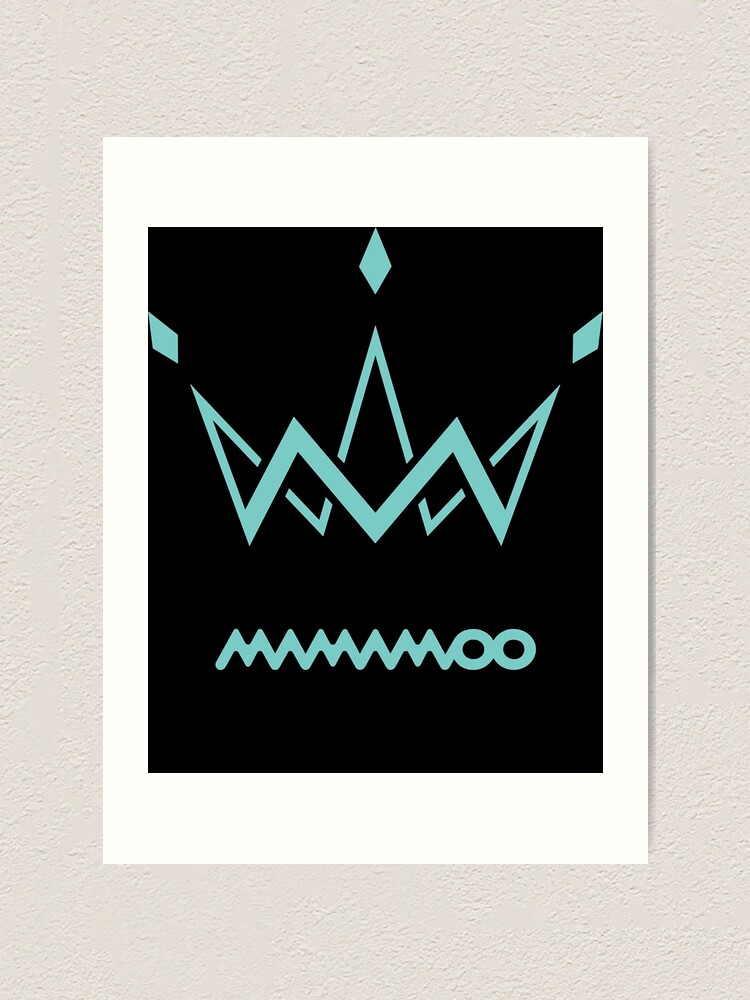 "MAMAMOO Crown logo" Art Print for Sale by dmariocarlee | Redbubble