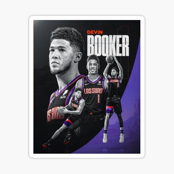 "Wallpaper Devin Booker Art" Sticker for Sale by simongozali | Redbubble