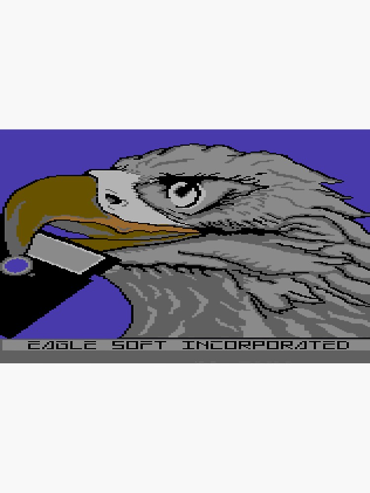 "C64 Cracker Hacker Eaglesoft Incorporated 80&s Retro Gamer Pirated ...