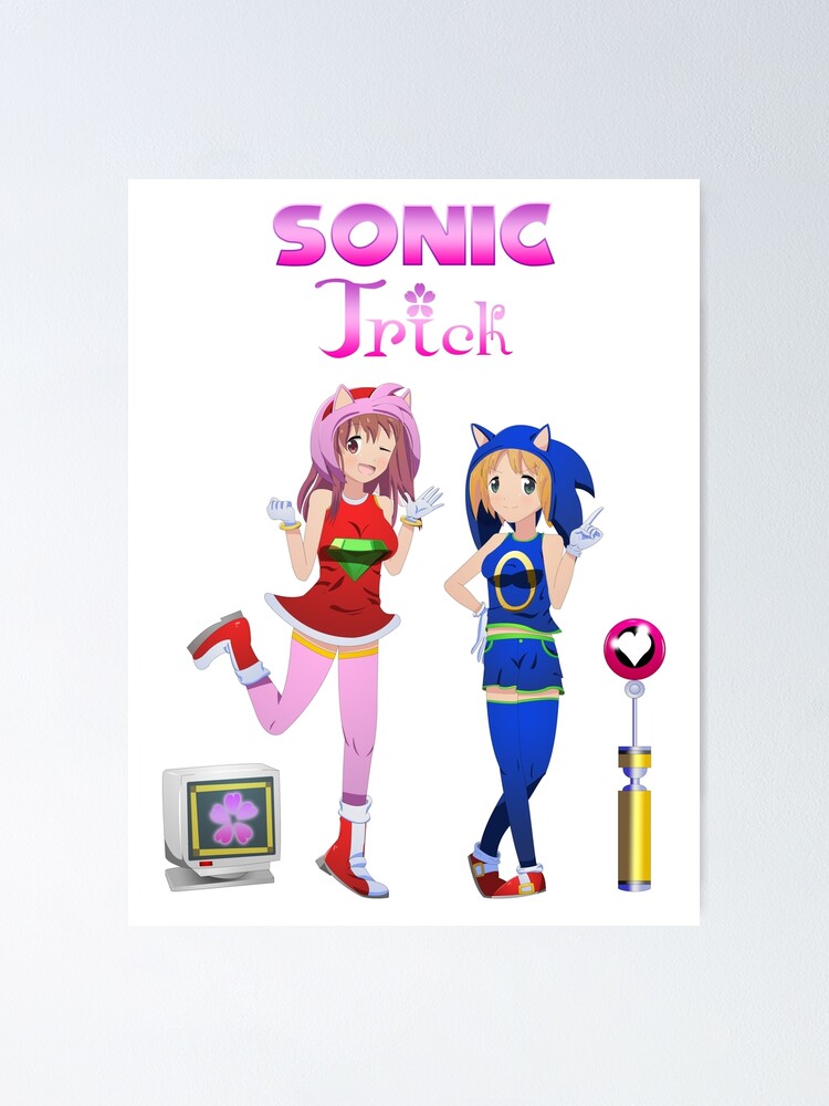 "Sonic Trick (Sakura Trick x Sonic The Hedgehog Cosplay) [Rendered ...