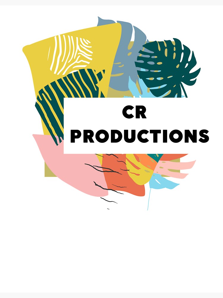 "CR Productions Dot Com" Sticker by CRProductions | Redbubble