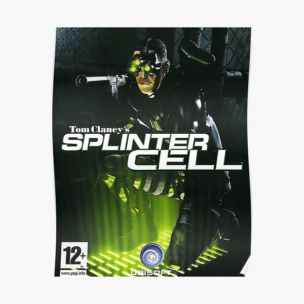 "Splinter Cell Cover Art" Poster for Sale by ronmiler1 | Redbubble