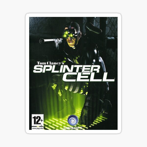 "Splinter Cell Cover Art" Sticker by ronmiler1 | Redbubble