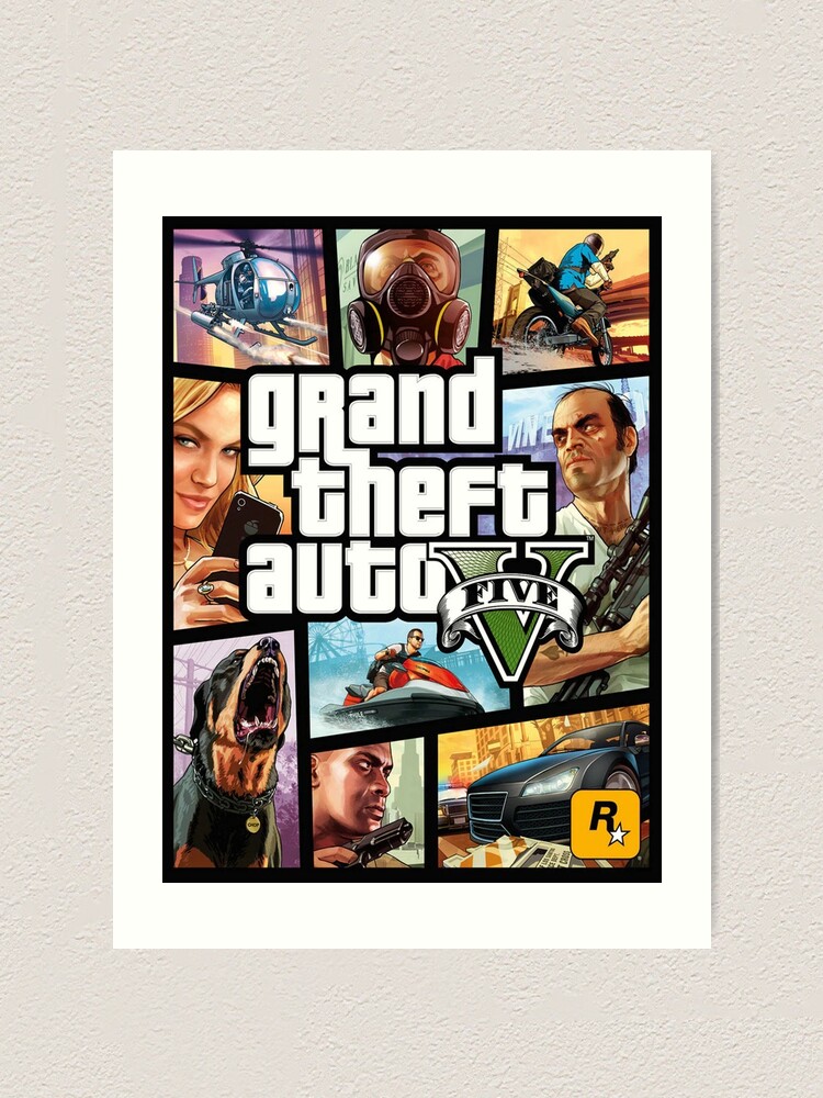 "GTA V lima" Art Print for Sale by ronmiler1 | Redbubble