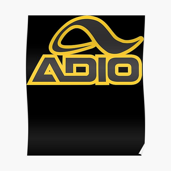 "Adio Essential" Poster for Sale by MicahBowser | Redbubble