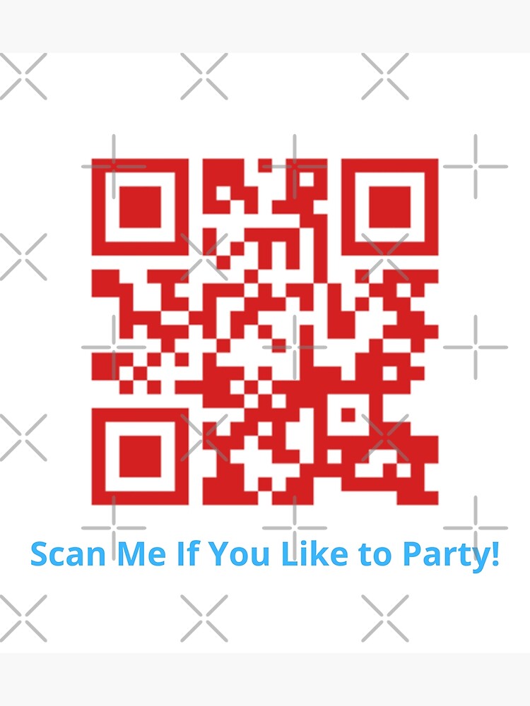 "rickroll qr code sticker never gonna give you up - scan me if you like ...