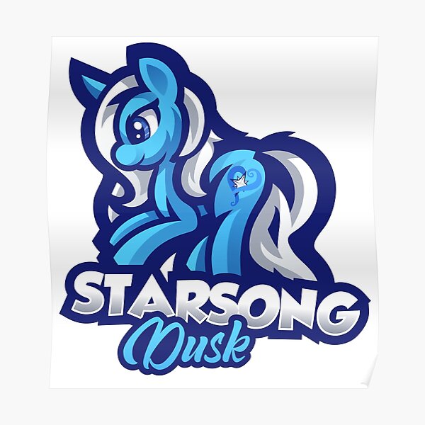 "Starsong Dusk Logo" Poster for Sale by StarsongDusk | Redbubble
