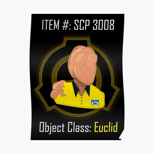 "SCP-3008 " Poster for Sale by MichaelCar9463 | Redbubble