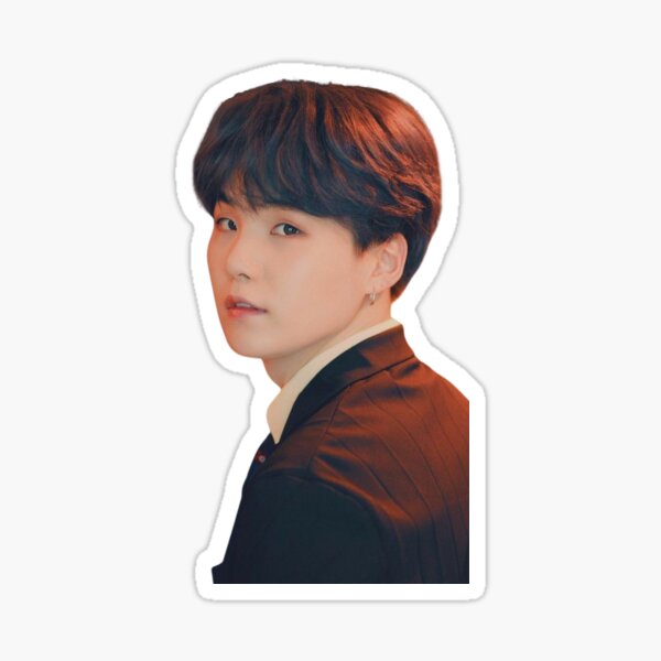 "Min Yoongi Bangtan Sonyeondan" Sticker by ArtsyCornerPH | Redbubble