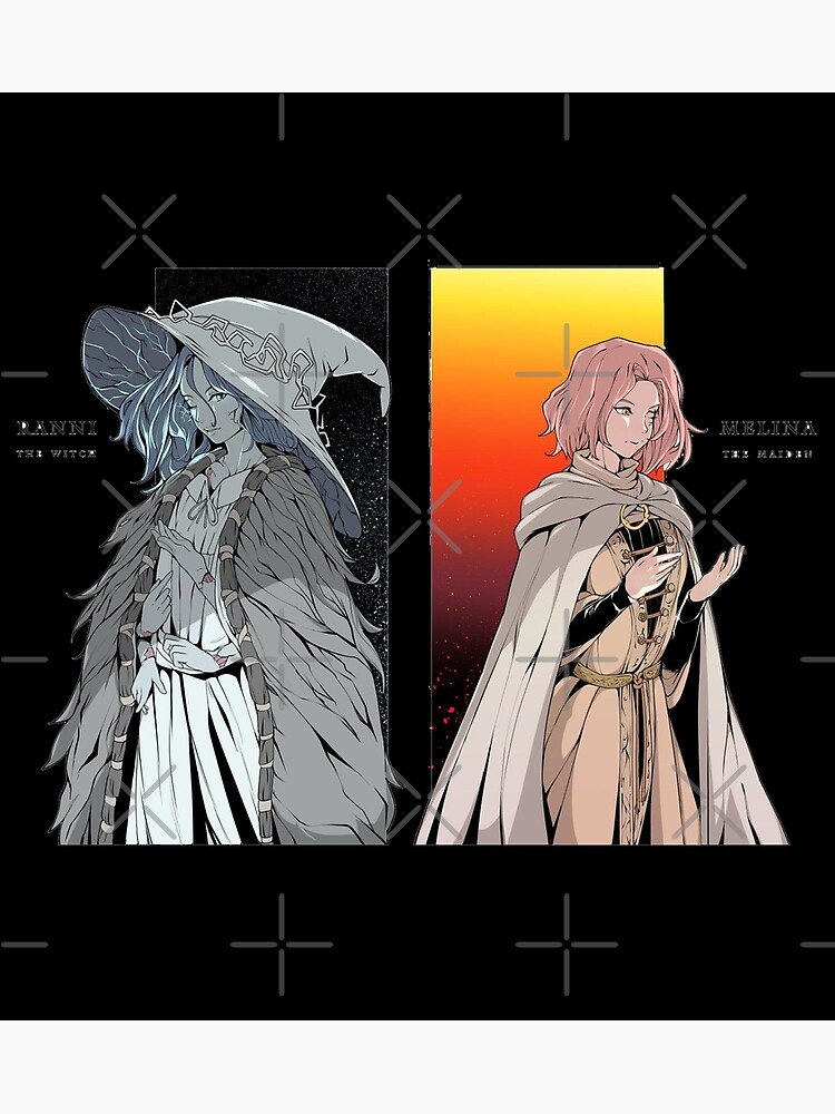 "Elden Ring - Ranni the witch and Milena the maiden" Photographic Print ...