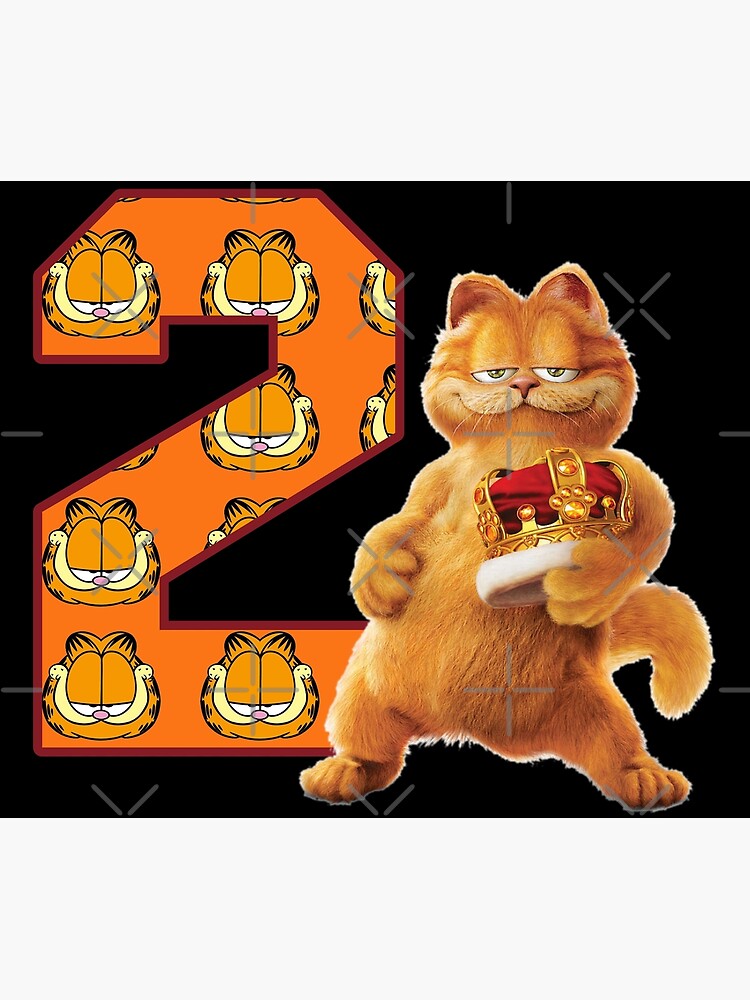 Póster «Niño y niña Garfield Número 2 Cumpleaños» de LeeLeeMusicArt ...