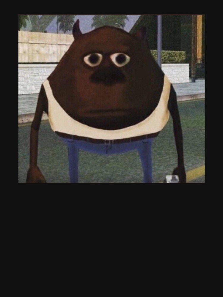 "Cj gta mike wazowski meme" T-shirt for Sale by M1lkslyvan | Redbubble ...