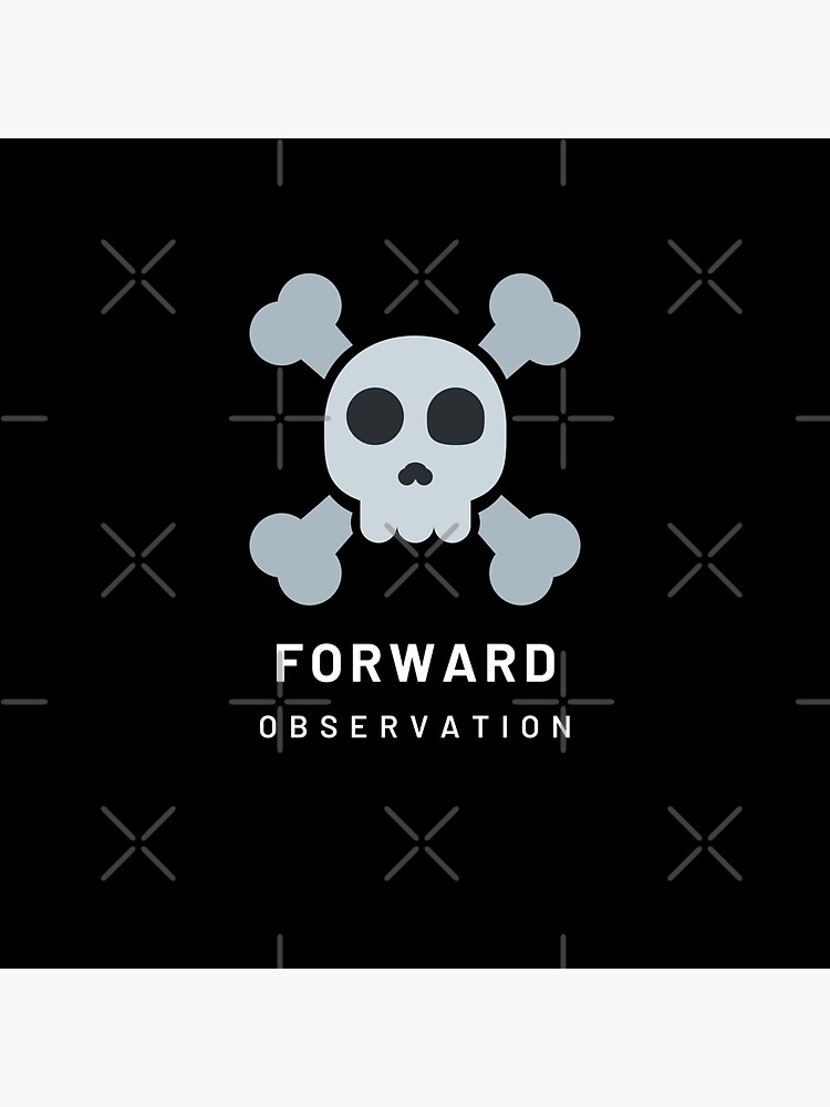 "CLASSIC forward observations " Sticker for Sale by theminimalzone ...