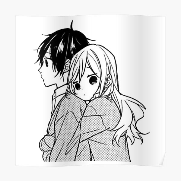 "Horimiya hug " Poster for Sale by Akuma-san | Redbubble