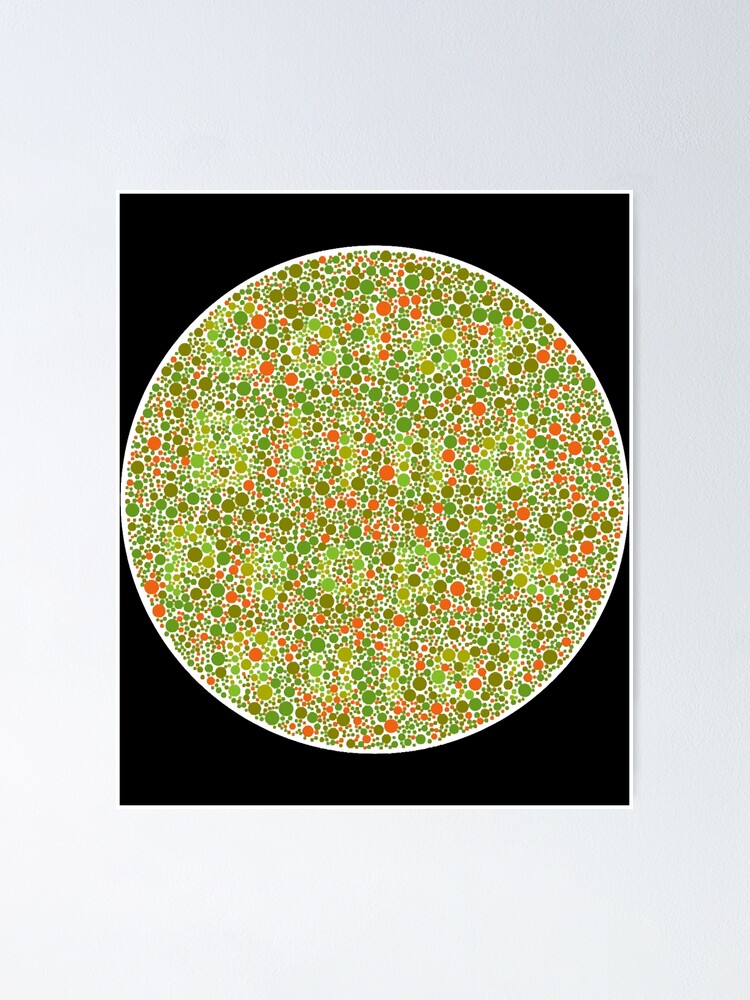 "Color Blind People Rule! - Color Deficiency Test" Poster for Sale by ...