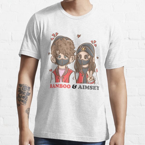 "aimsey and ranboo stickers and shirts" T-shirt by mimo-mhd | Redbubble